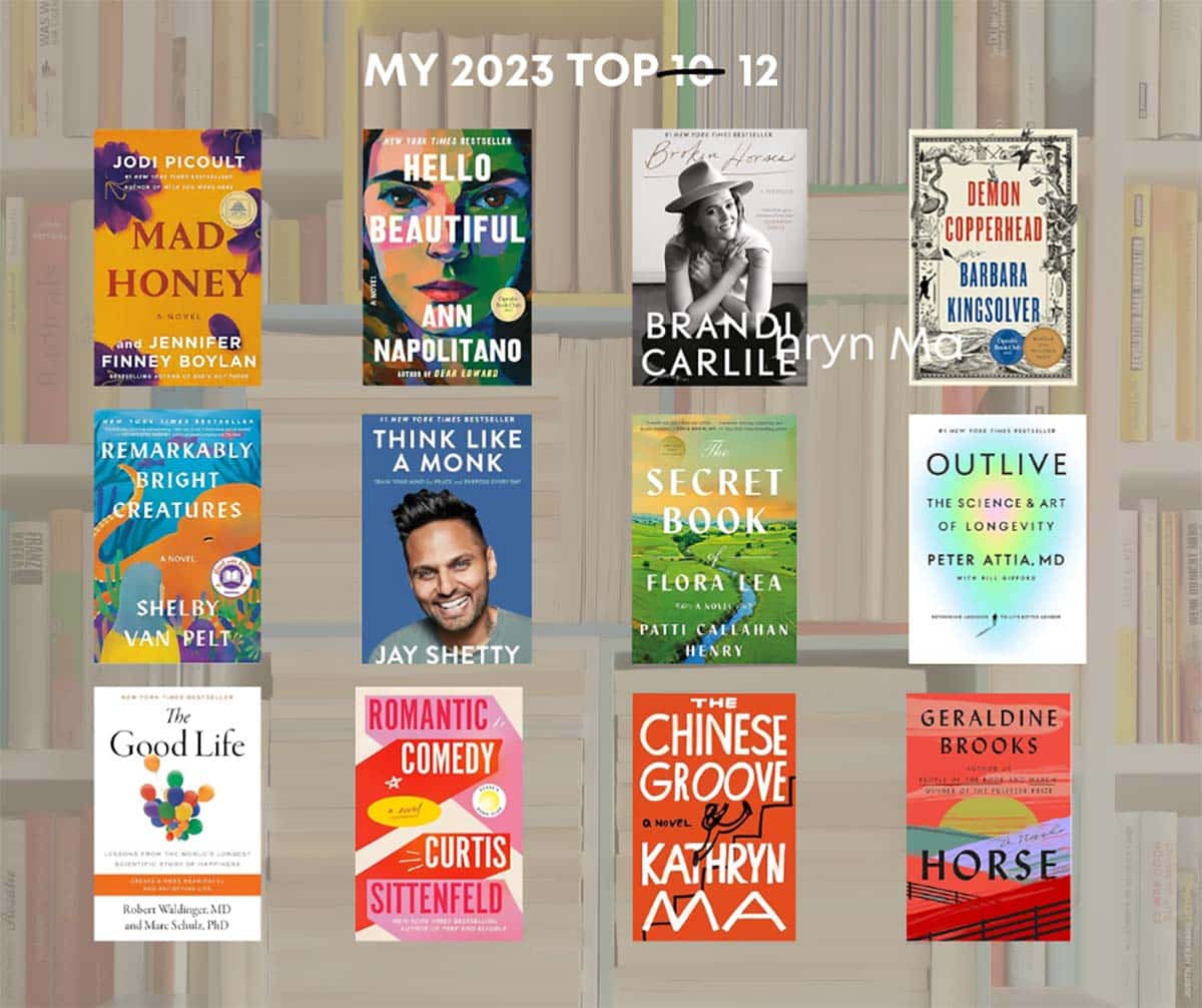My Top 10 (12) Books of 2023 - Method Seattle