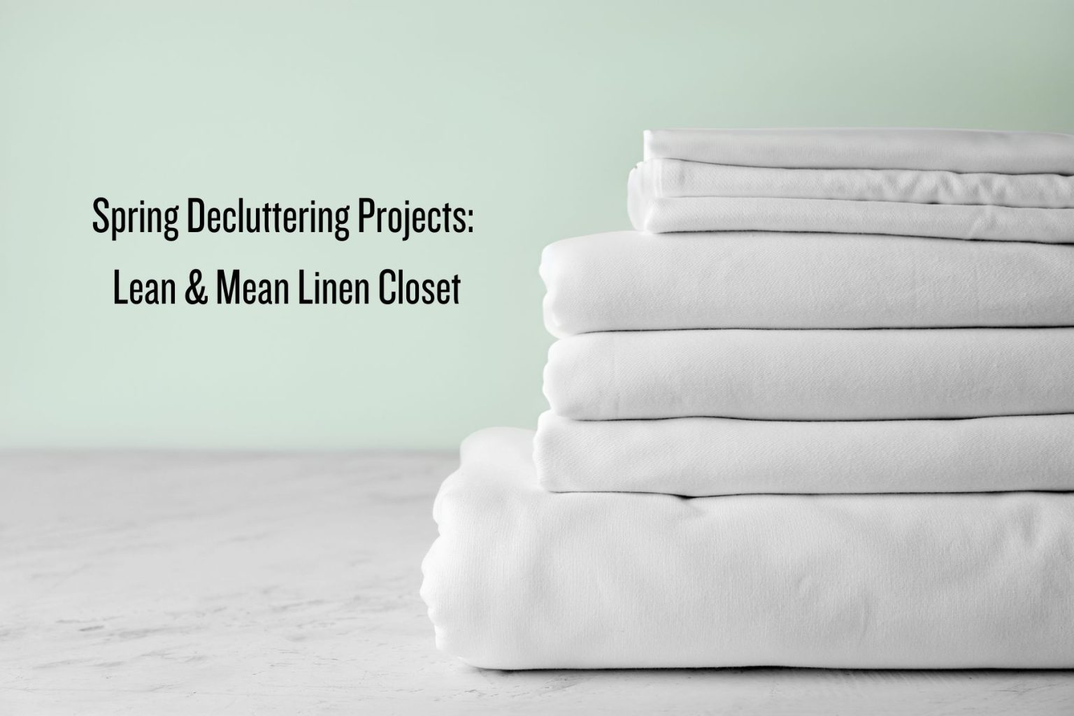 Spring Decluttering Projects: Lean & Mean Linen Closet - Method Seattle